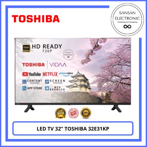 Jual LED TV TOSHIBA 32E31KP 32 INCH HD SMART TV VIDAA REGZA BEZEL LESS - Kota Bekasi - Sansan ...