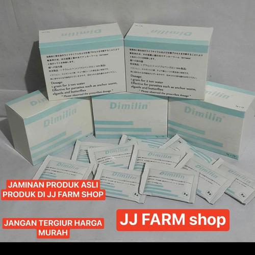 Jual dimilin 5gr original packing Japan jamin asli obat kutu jamur ...