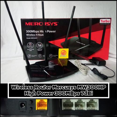 Jual MERCUSYS MW300HP - Wireless Router Mercusys 300HP Full Coverage ...