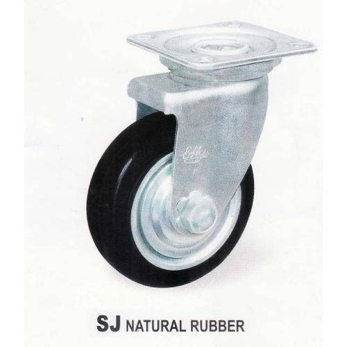 Jual Rubber Castor Swivel Wheel MERK EDLY (roda troli/cart/hotbox ...