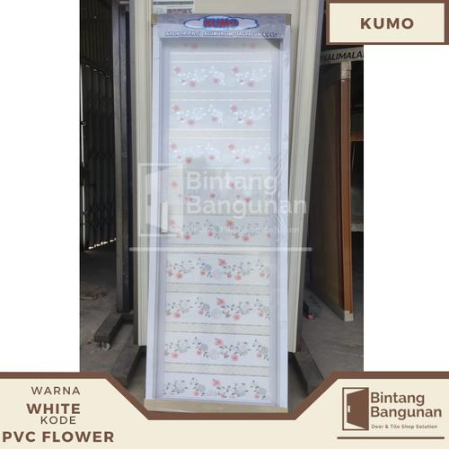 Jual Pintu Full PVC Kumo [PVC Premium] White Flower - Jakarta Timur ...
