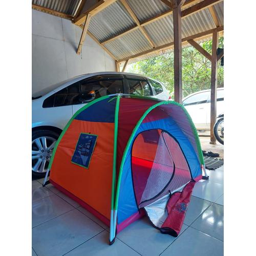 Jual Tenda anak motif Tayo 100 x 100 cm, 120 x 120 cm, 1.40 cm - 140cm ...