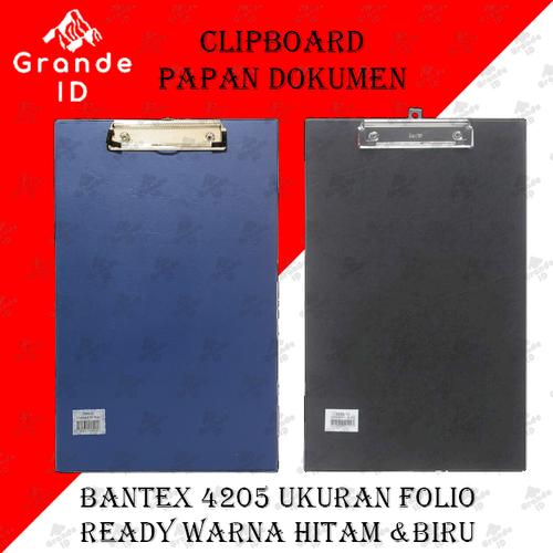 Jual CLIPBOARD BANTEX 4205 UKURAN FOLIO PAPAN JALAN CLIPFILES F4 ...