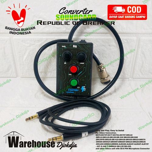 Jual PTT Box Untuk Radio Rig Alinco DR Series ke Soundcard / Mixer ...