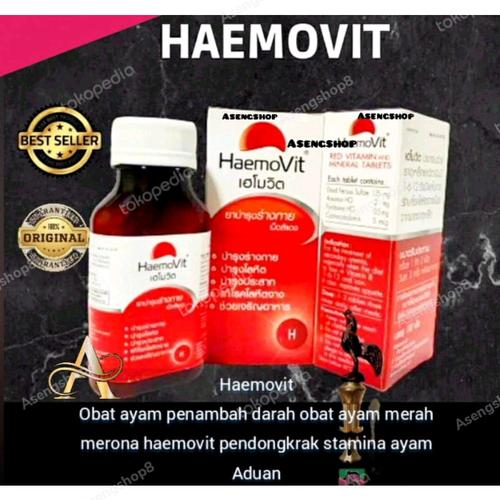 Jual HAEMOVIT Suplemen AYAM Untuk Mencegah & Mengobati Anemia import ...