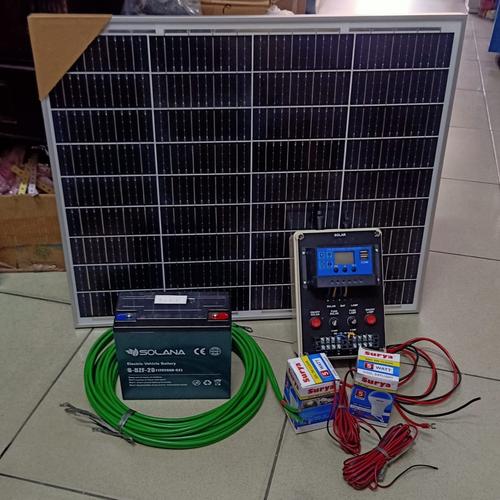 Jual Paket Solar Panel dengan 2 bohlam - Kota Medan - Schon | Tokopedia