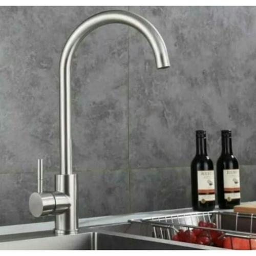 Jual Kran sink stainless meja / Kran cuci piring / kran pipa stainless ...