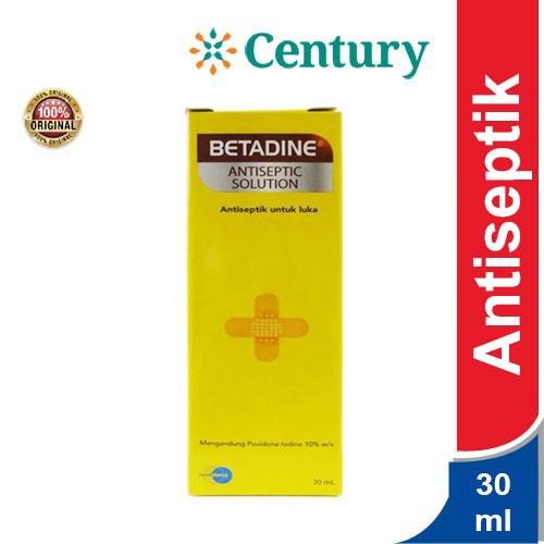 Promo Betadine Solution 30ml / obat luka / antiseptik / infeksi kulit ...