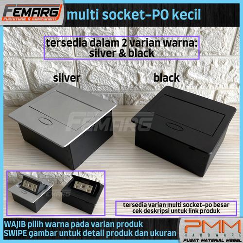 Jual multi socket-PO kecil FEMARG | stop kontak colokan meja meeting ...