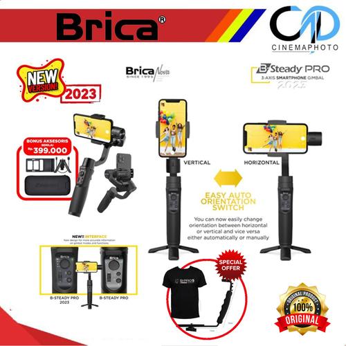 Jual Brica B-Steady PRO - BSteady PRO - Gimbal 3-Axis Stabilizer Paket ...