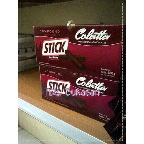 Jual Colatta stik compound 1.2 kg box stick batang chocolate - Kota ...