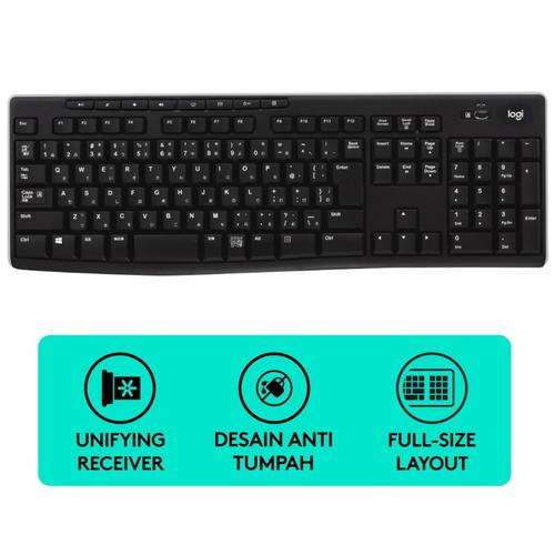 Jual Logitech K270 Keyboard Wireless Full Size - Kota Semarang - AGT12 ...