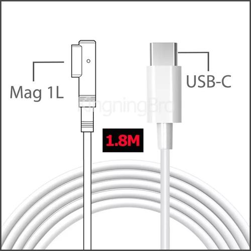 Jual USB C Type C type L type Cable for MagSafe 1 Adapter Cable ...