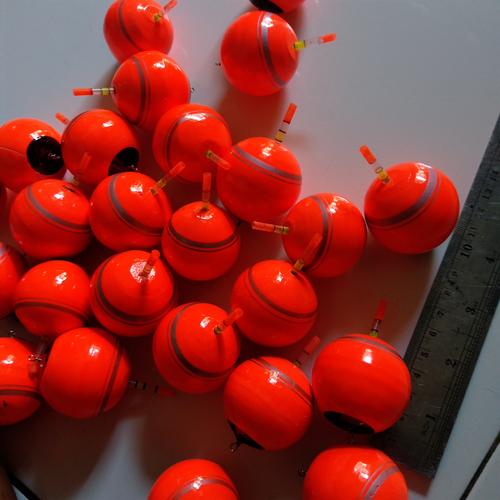 Jual pelampung pancing bulat/kayu - merah hijau - Jakarta Utara ...