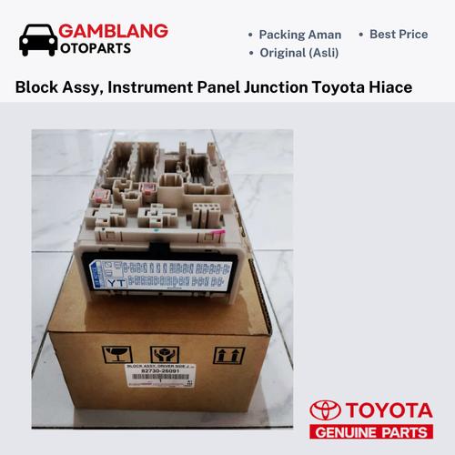 Jual Fuse Box Instrument Panel Junction Toyota Hiace Commuter Orisinil ...