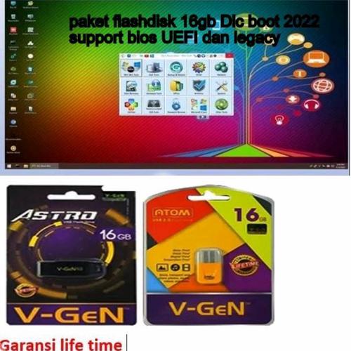 Jual flash disk dlc boot 2022 V4 support bios uefi dan legacy - Kota ...