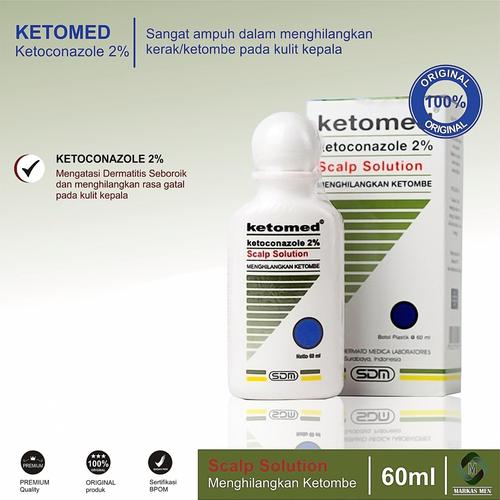 Jual Ketomed Shampo Anti Ketombe dengan kandungan Ketoconazole 2% ...