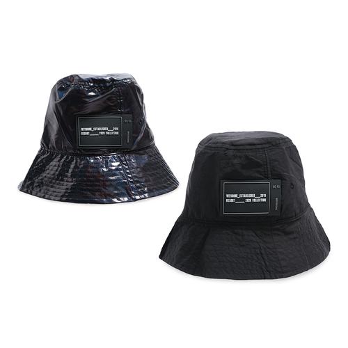 Promo We11done Logo Rubber Patch Bucket Hat - Black - Kota Tangerang ...