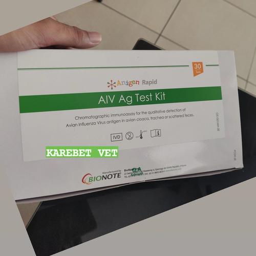 Jual Rapid Test AI - AIV AG TEST KIT isi 30 - Kab. Bogor - KAREBET ...