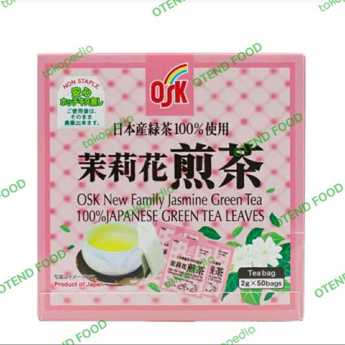 Jual Teh Hijau Jasmine / OSK TEA / Green Tea Jasmine 50 Sachet - Jakarta Barat - OTEND FOOD ...