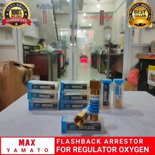 Jual FLASHBACK ARRESTOR FOR REGULATOR OXYGEN 288 FOR OKSIGEN , MAX ...