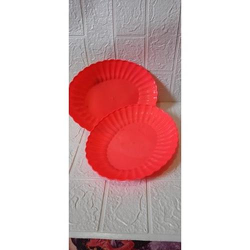 Jual PIRING PLASTIK MOTIF KERANG / PIRING HIDANGAN ANTI PECAH ( 1 LUSIN ...