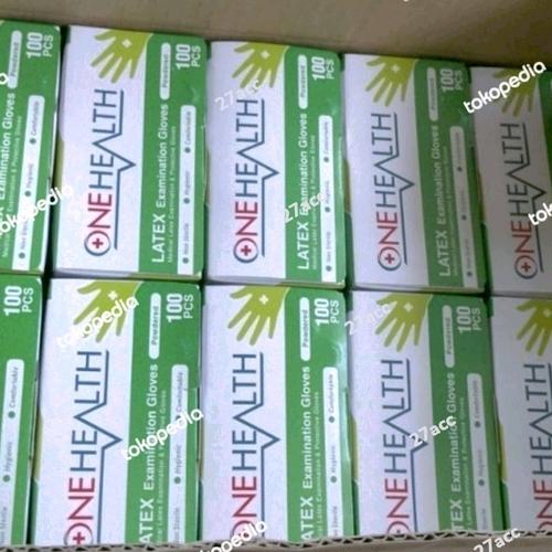 Jual sarung tangan latex powdered one health - Jakarta Pusat - 27acc ...