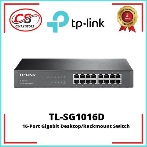 Jual TP-LINK TL-SG1016D TPLINK 16 Port Gigabit Desktop/Rackmount Switch ...