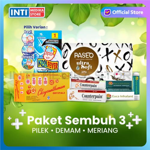 Jual PAKET SEMBUH 3 - Pilek Demam Badan Meriang - KOOLFEVER Bayi - Kota ...
