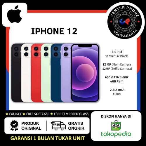 Jual IPHONE 12 64GB|128GB second Original - Merah, 128GB - Kota ...