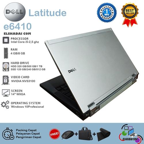 Jual [GAMING] Dell e6410.. core i5/4GB/CAM/ATI 512mb/14"/backlit ...