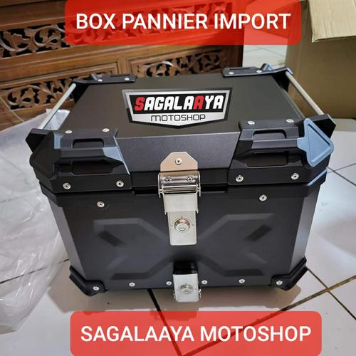 Jual Top Box Pannier 45 Liter Import Box Motor Versys BMW CB150X Adv ...
