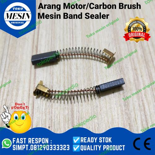 Jual arang motor brush carbon brush band sealer - Jakarta Barat - Toko ...
