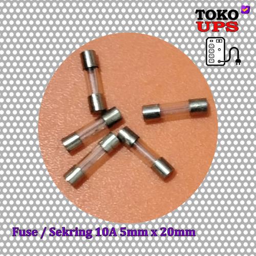 Jual Fuse Sekring 10A Sekring Stabilizer | Fuse UPS | Skring UPS Kecil ...
