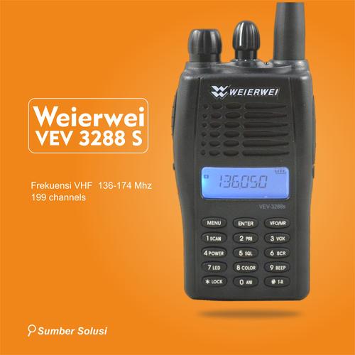Promo HT Weierwei VEV 3288S / Handy Talky Werwei 3288 S Single Band VHF - Jakarta Barat - Free ...