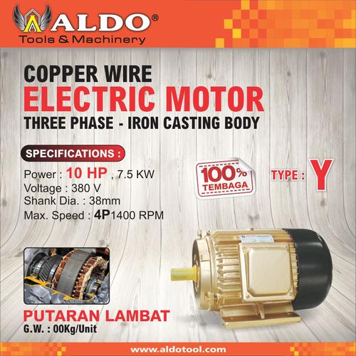 Jual ELECTRIC MOTOR / ELEKTRO MOTOR / MESIN PENGGERAK 10 HP 1400 3 ...
