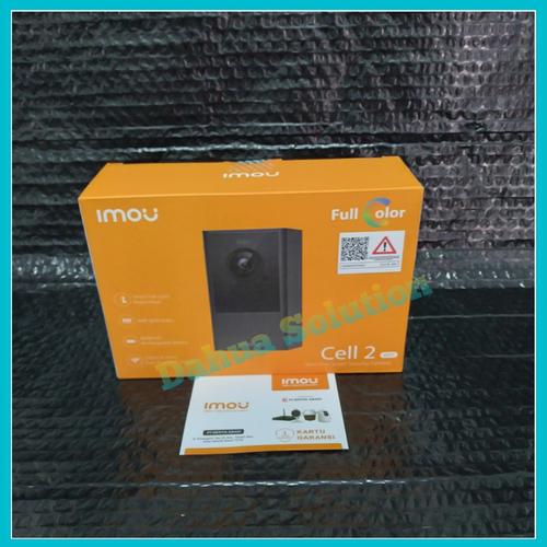 Jual IMOU CELL 2 4MP QHD IP CAMERA WIFI CCTV BATERAI CAS CAMERA ...