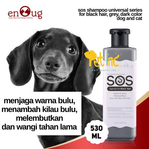 Promo SOS enchanted black and gray color shampoo 530ml - Kota Sukabumi ...