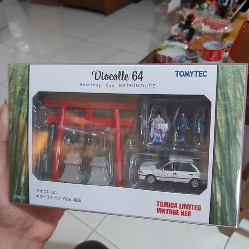 Jual TOMYTEC Diocolle 64 Carsnap 03a HATSUMOUDE Toyota Corolla ...
