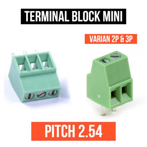 Jual Terminal Block Mini 2.54mm Pitch Kecil Connector Kabel PCB Screw ...