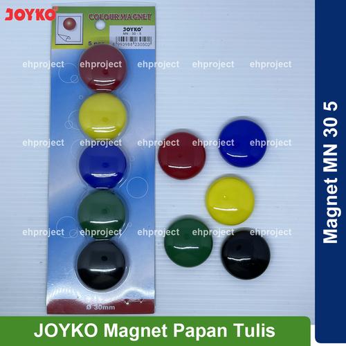 Jual JOYKO magnet warna / magnet papan tulis Joyko MN 30 5 set ...