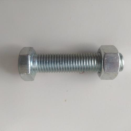 Jual baut mur besi putih M 16 x 70 mm pitch 2 kunci 24 panjang 7 cm ...