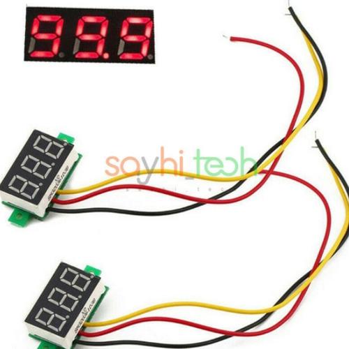 Jual voltmeter digit 3 wire - Kota Bogor - RG LED | Tokopedia