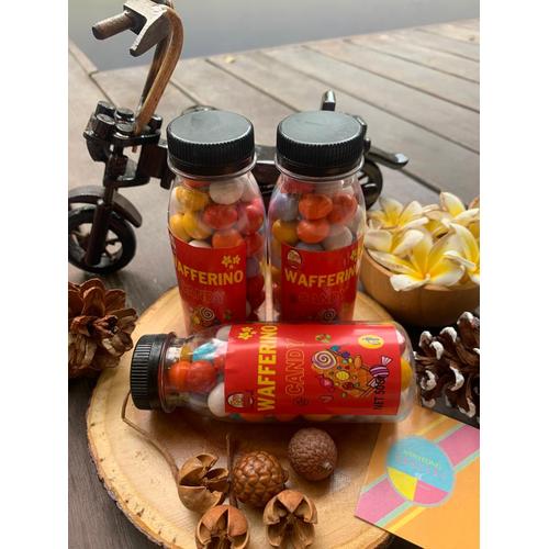 Jual ROTI PERMEN WAFER CANDY BISKUIT COKLAT WARNA WARNI SNACKEE WAFER ...