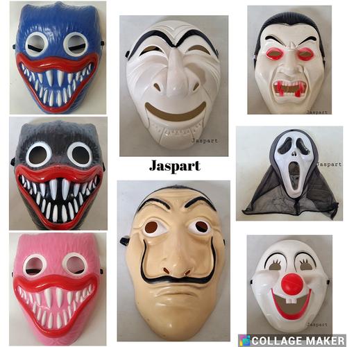 Jual TOPENG HALLOWEN SERAM KOSTUM HALLOWEEN TOPENG SCREAM POPPY ...