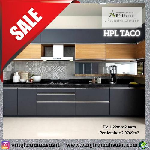 Jual HPL Taco lapisan furniture bisa utk kitchen set/meja/pintu/lemari ...