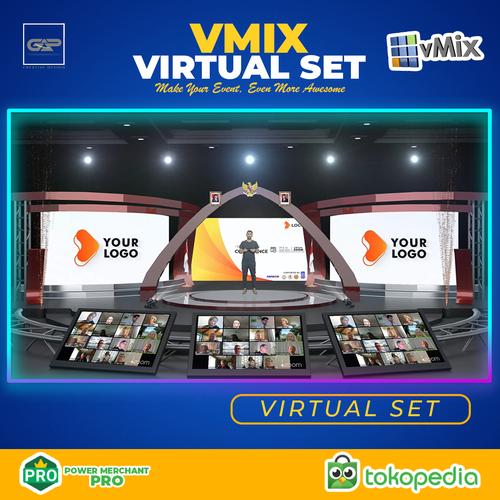 Jual vMix Virtual Set - Stage 31 Conference Stage Webinar - Kota ...