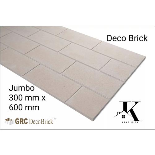Jual Grc Deco Brick / Deko Panel 300 x 600 mm / Wall Panel / Bata Deko ...