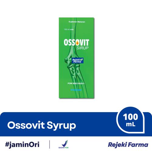 Jual Ossovit Syrup 100 mL - Sirup 100mL Suplemen Tulang Anak & Dewasa ...
