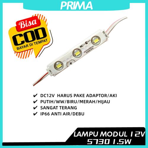 Jual SAMSUNG Lampu LED Modul 5730 SMD 12v DC 3 Mata 12 v volt Module - Biru - Jakarta Utara ...